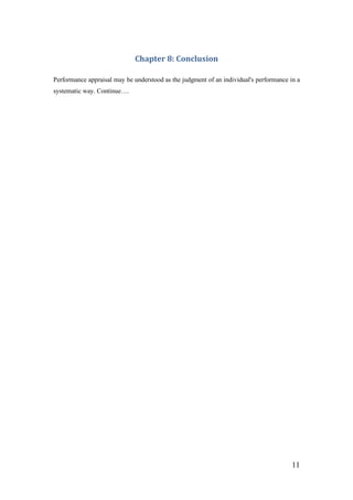 NMIMS Approved 2023 Project Sample - Performance Appraisal Method at ...