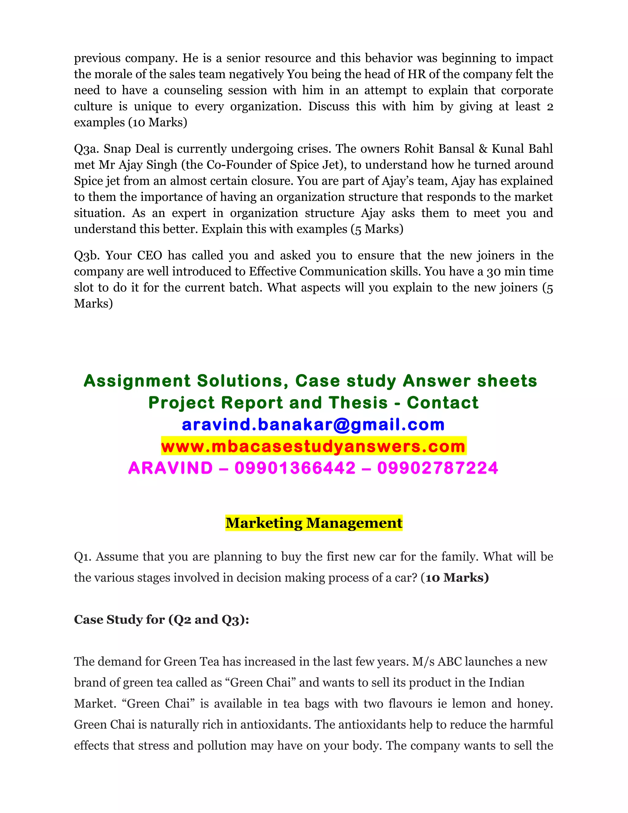 Nmims assignment answer sheets | DOC