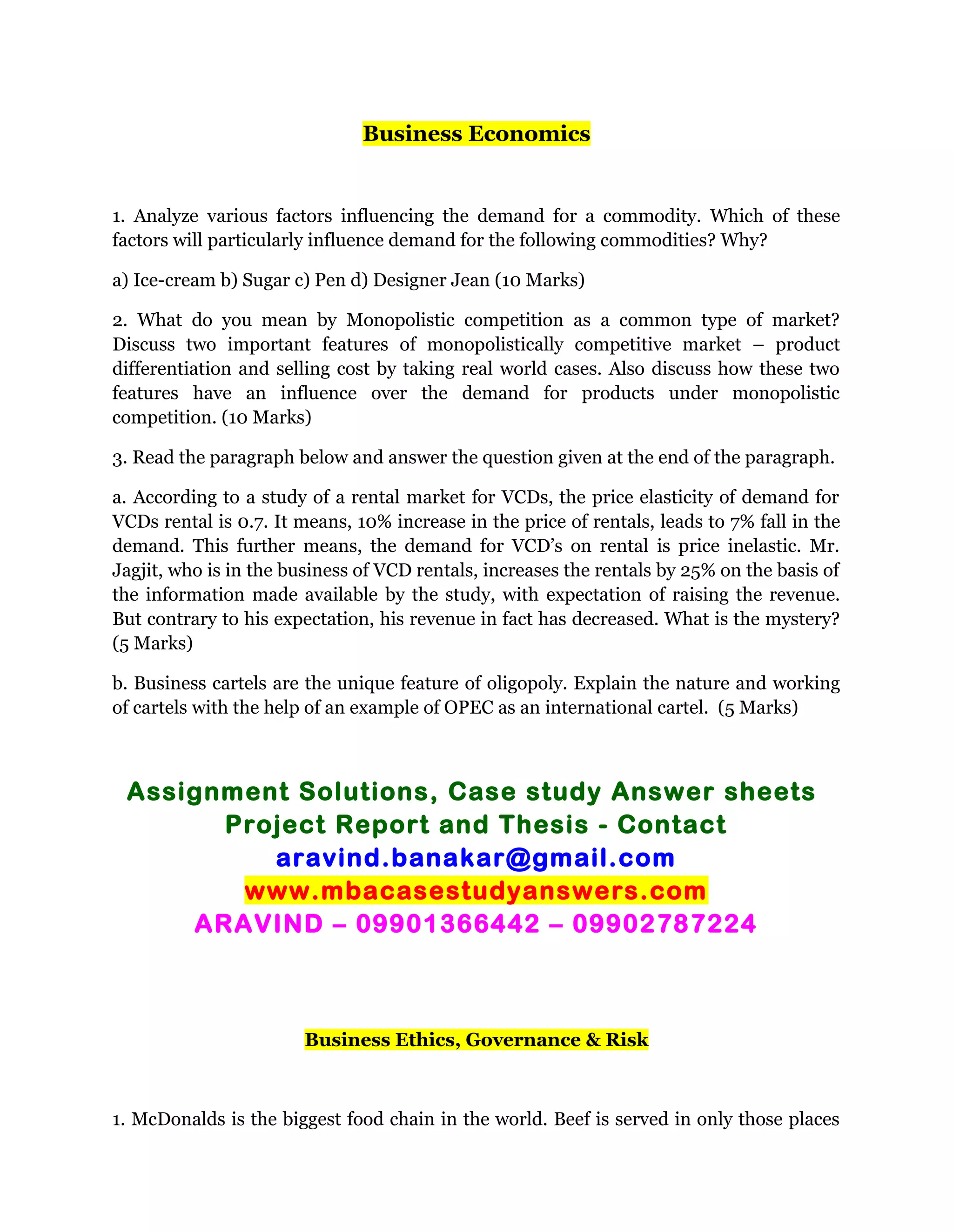 Nmims assignment answer sheets | DOC