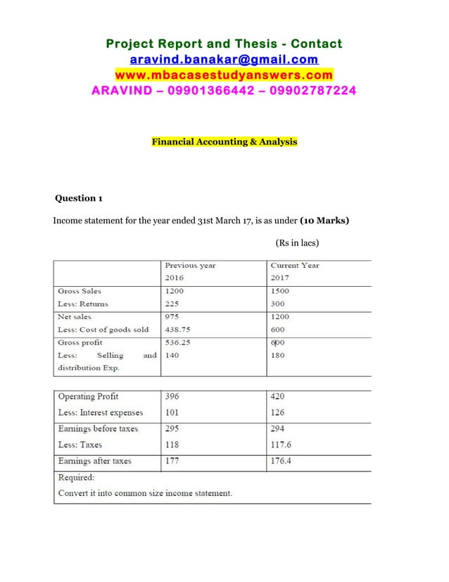 Nmims assignment answer sheets | PDF