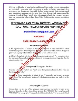 Nmims assignment answer sheets 9902787224 | DOCX | Human Resources | Business