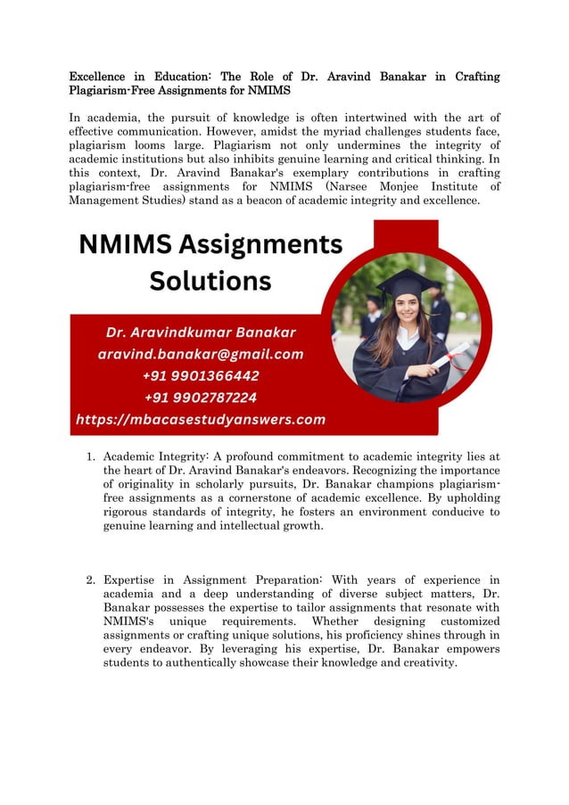 NMIMS Assignments Solutions, NMIMS MBA Assignments.pdf