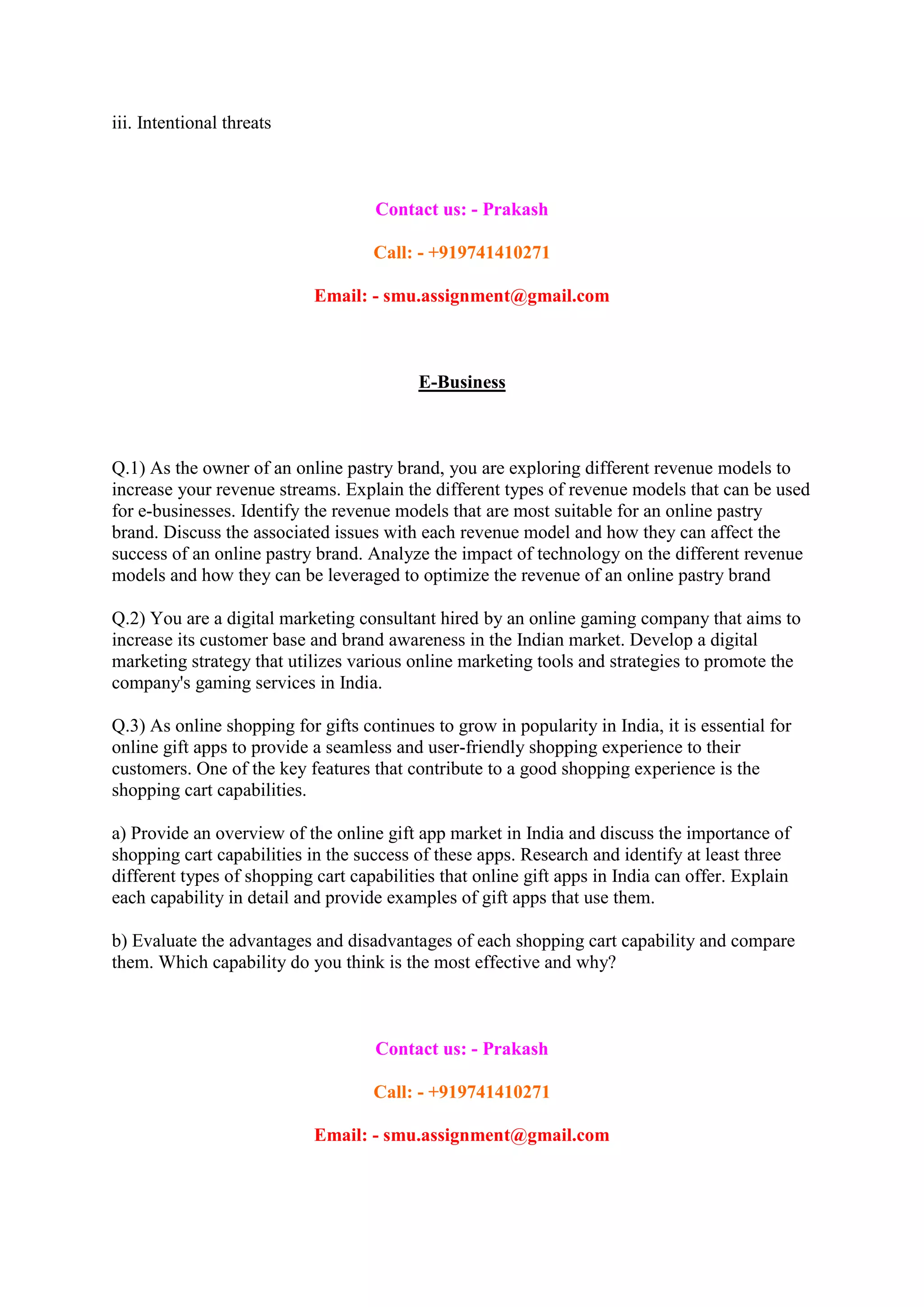 NMIMS CUSTOMIZED ASSIGNMENT JUNE 2023 | PDF