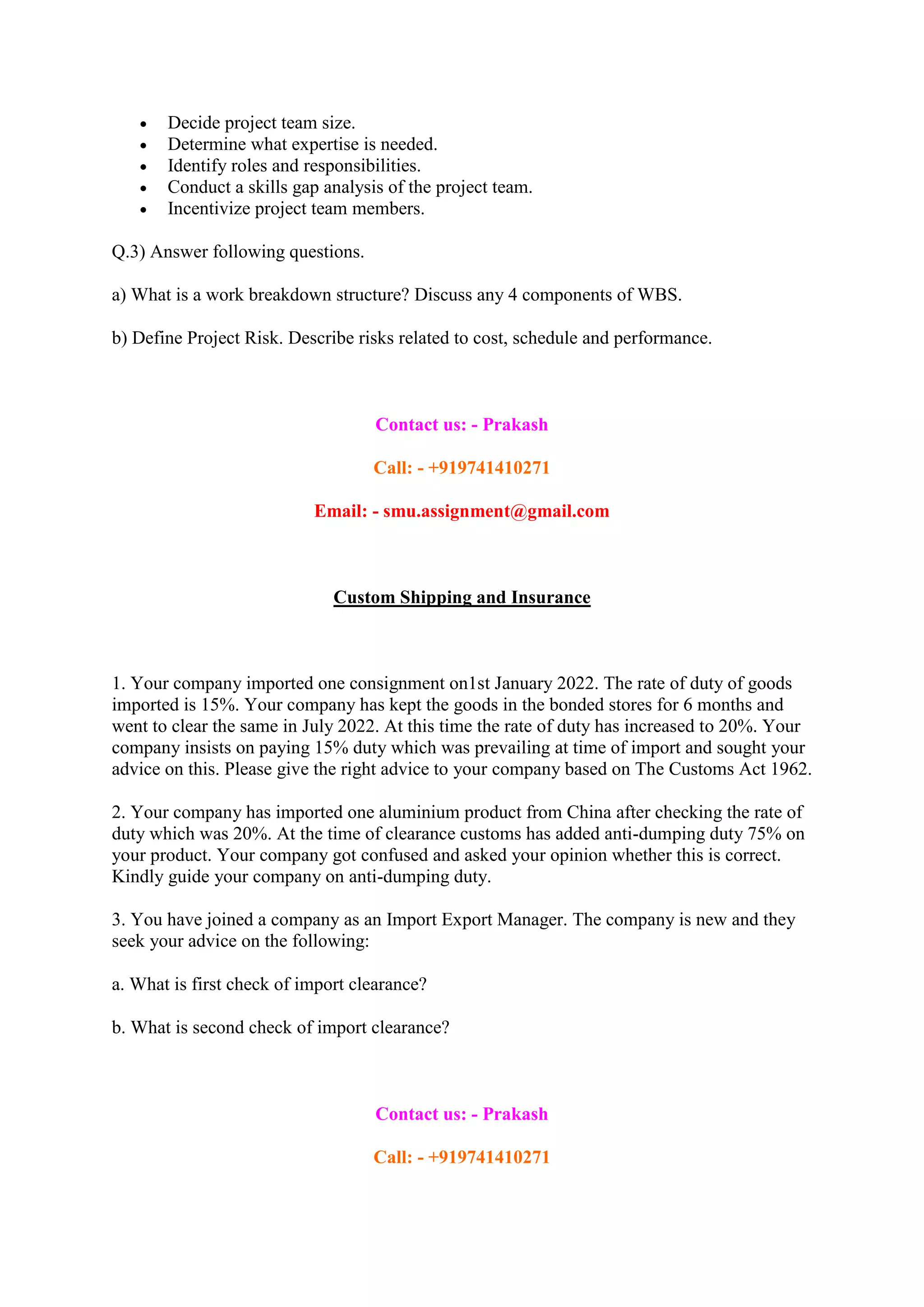 NMIMS CUSTOMIZED ASSIGNMENT JUNE 2023 | PDF