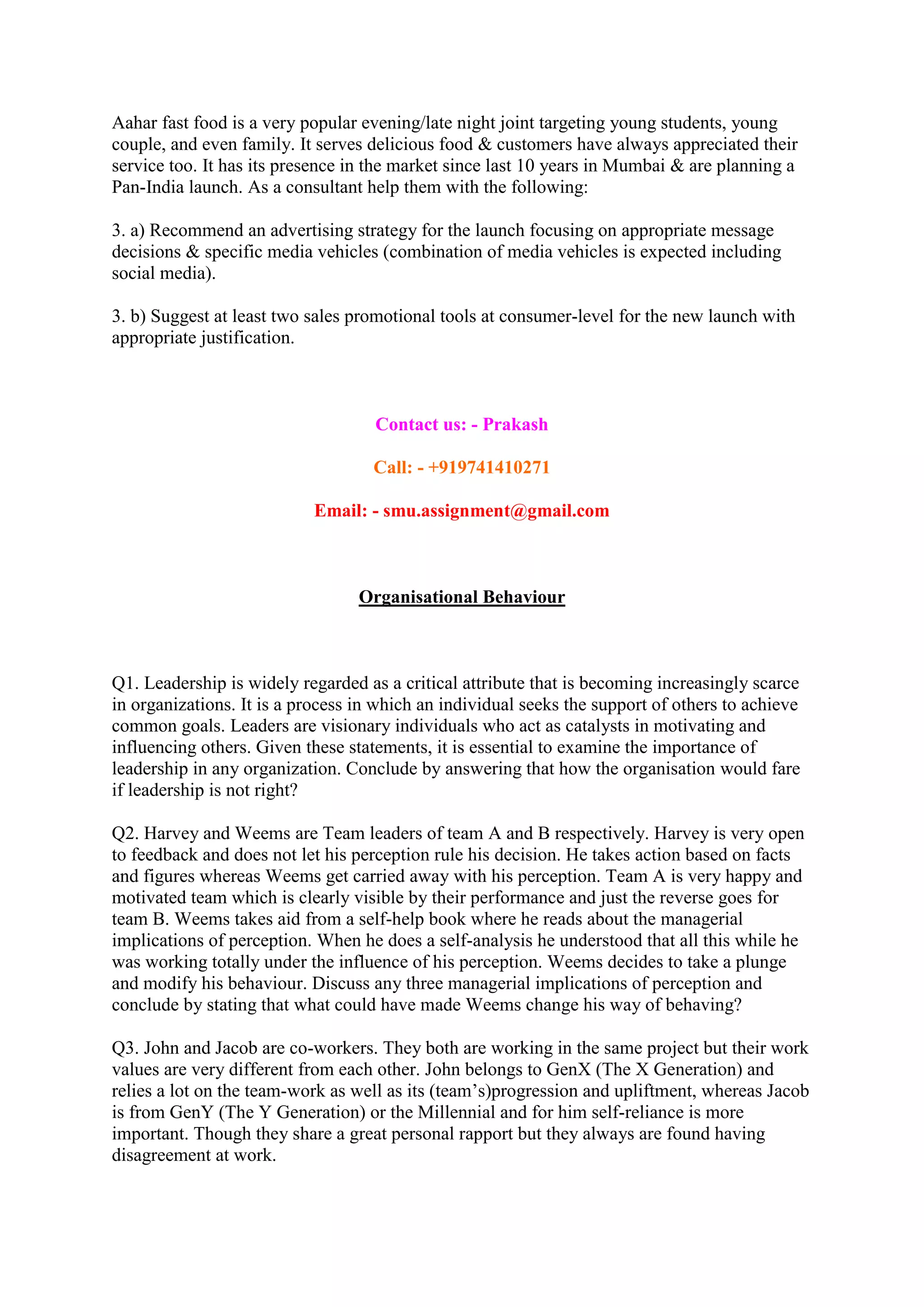 NMIMS CUSTOMIZED ASSIGNMENT JUNE 2023 | PDF