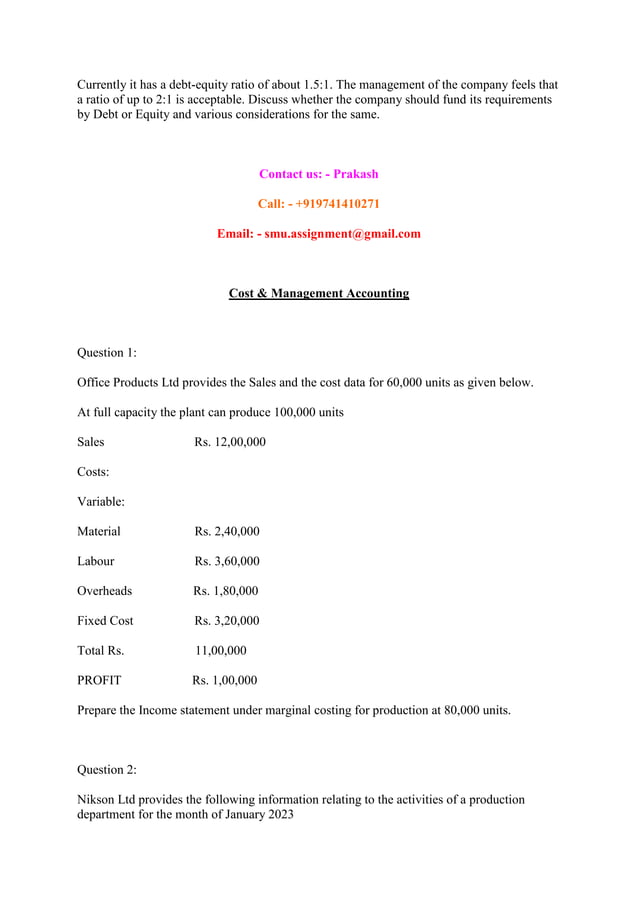 NMIMS CUSTOMIZED ASSIGNMENT JUNE 2023 | PDF