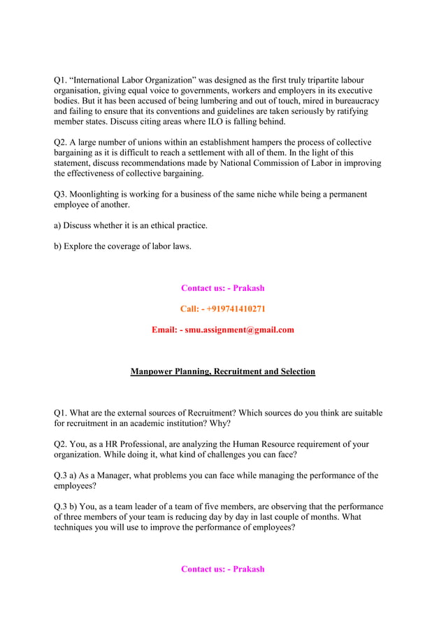 NMIMS CUSTOMIZED ASSIGNMENT JUNE 2023 | PDF