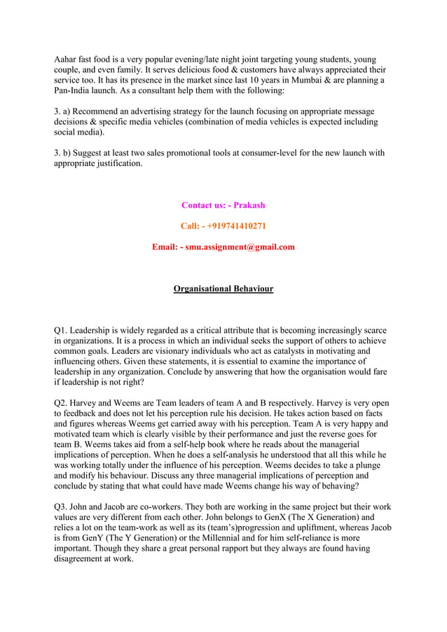 NMIMS CUSTOMIZED ASSIGNMENT JUNE 2023 | PDF