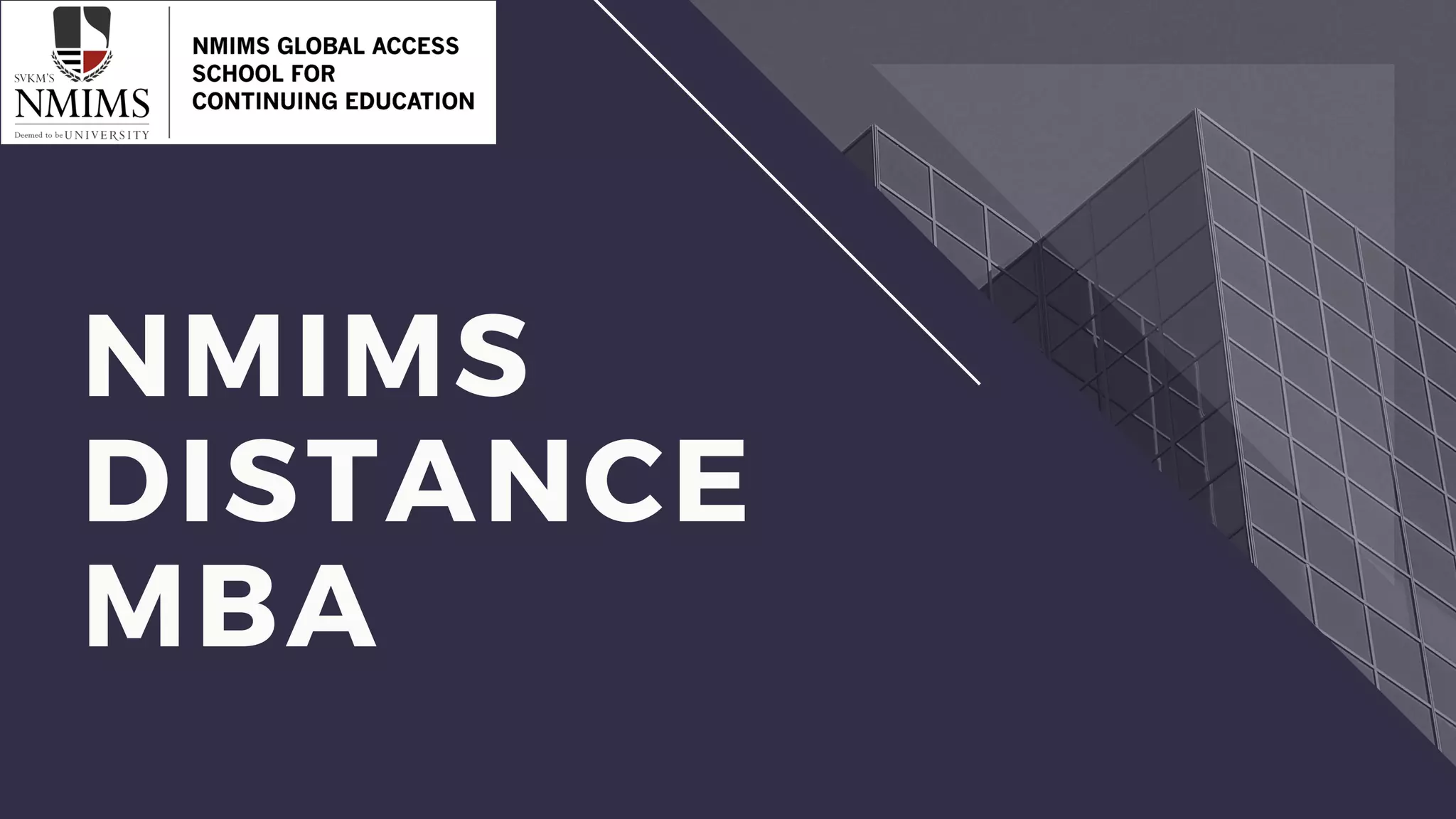 NMIMS Distance MBA - Why NMIMS | PDF