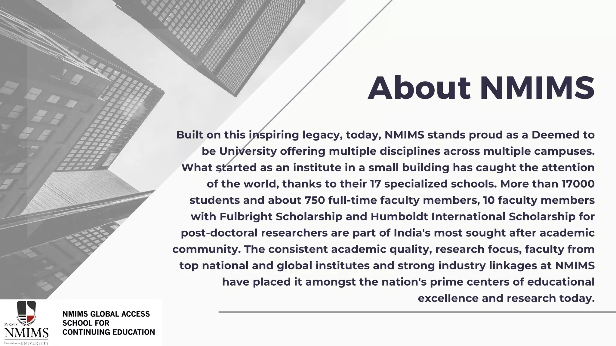 NMIMS Distance MBA - Why NMIMS | PDF