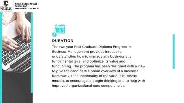 PGDBM - NMIMS Distance MBA | Edukyu | PPT