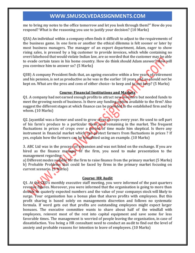 mba solved resitting assignments | DOCX