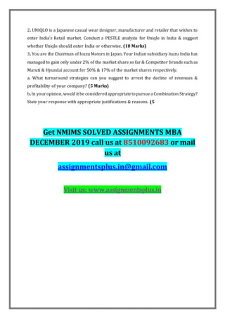 Nmims narsee monjee_solved_assignments_2 | PDF