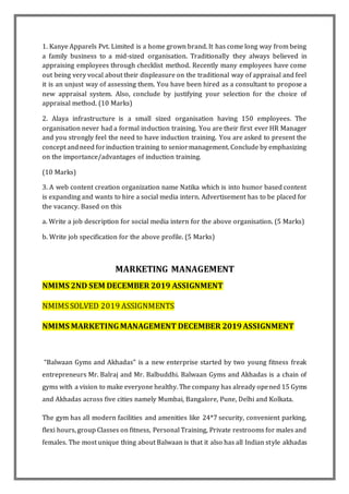 Nmims narsee monjee_solved_assignments_2 | DOCX