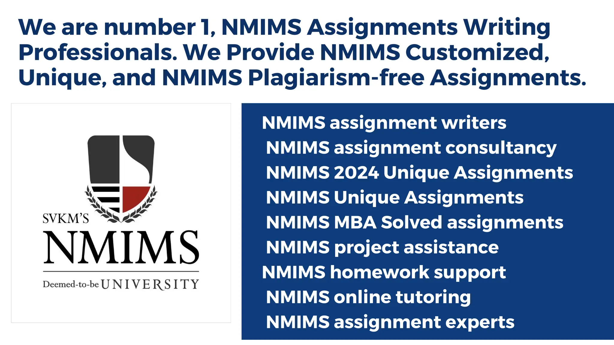 NMIMS PGDM Customized Projects - NMIMS 2024 Unique Assignments.pdf