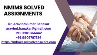 NMIMS Solved Assignments - NMIMS assignment writing services.pdf