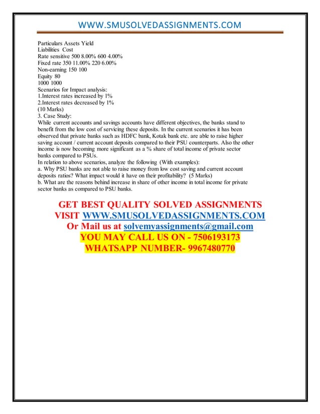 Nmims solved assignments December 2019 - 9967480770 | PDF