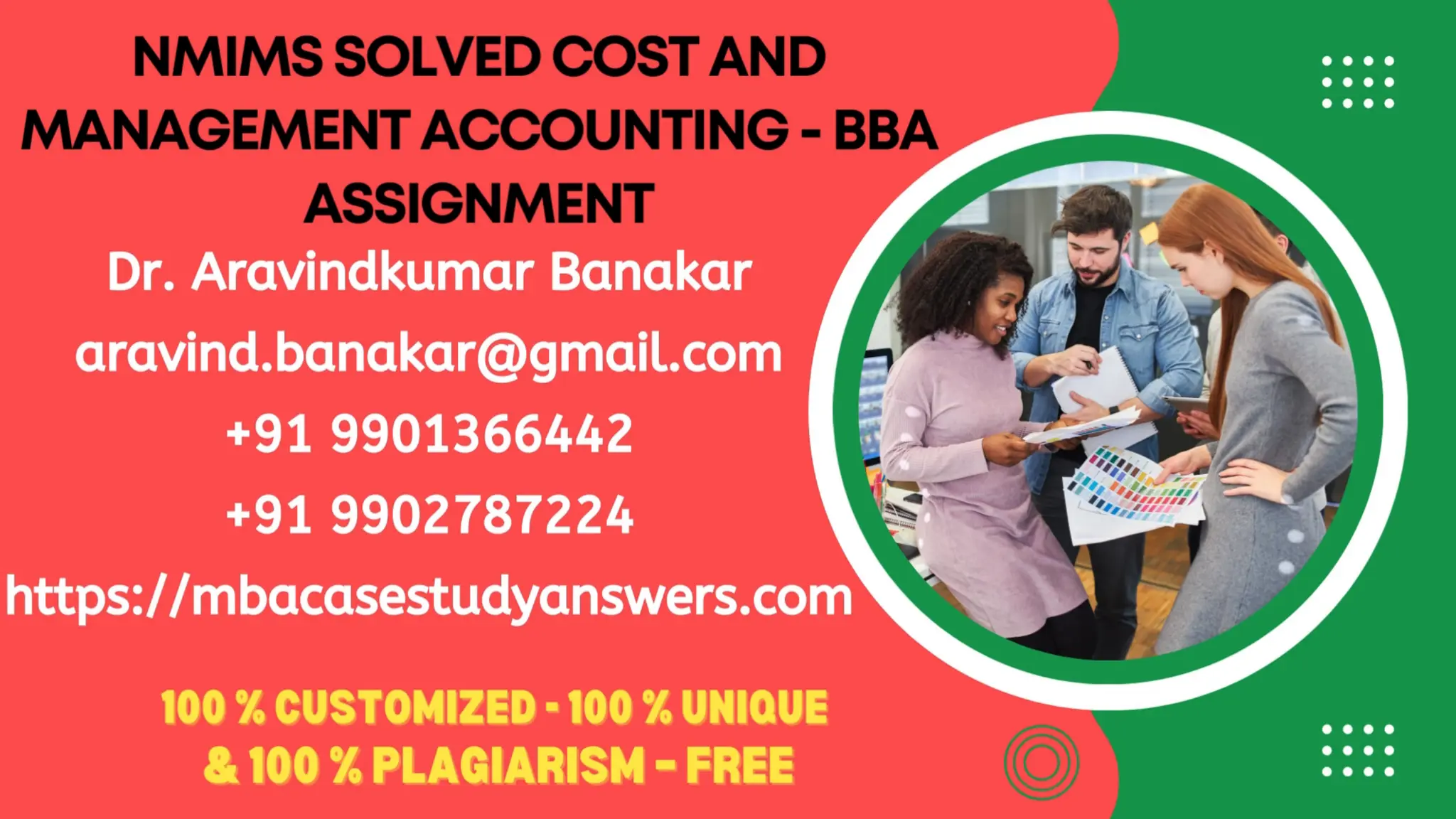 NMIMS Unique Cost and Management Accounting - BBA Assignment.pdf