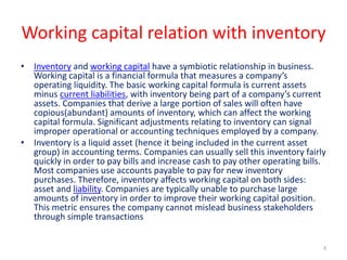 Inventory management | PPTX