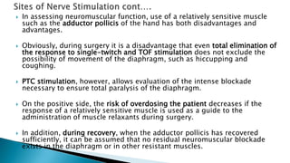 Neuromuscular Junction Monitoring & Assessment | PPTX