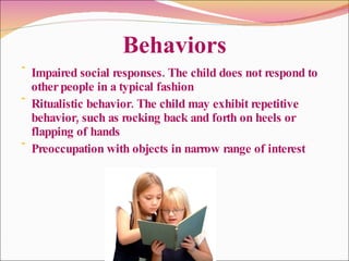 Autism and Children | PPT