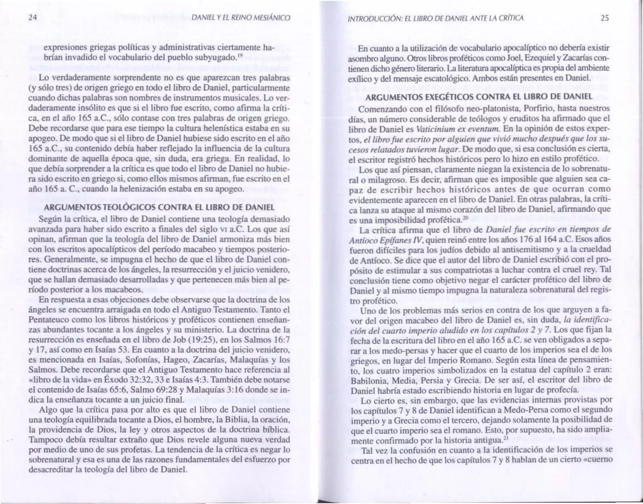 Daniel y el reino mesianico | PDF