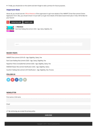 Nmkrtc vacancy | PDF