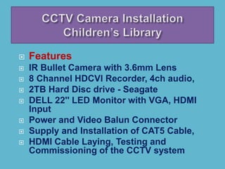 National Mission on Libraries Project Proposal | PPTX