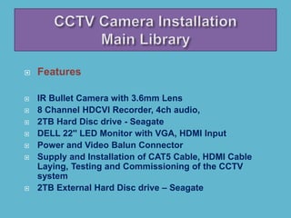 National Mission on Libraries Project Proposal | PPTX