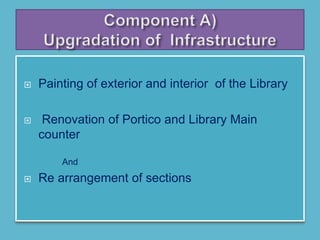 National Mission on Libraries Project Proposal | PPTX