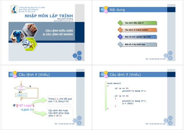Nmlt c04 cau_lenhdieukienvarenhanh_in | PDF