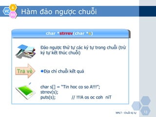 Nmlt C09 Chuoi Ky Tu | PPT