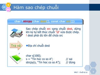 Nmlt C09 Chuoi Ky Tu | PPT