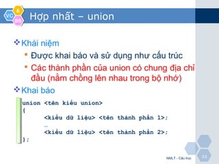 Nmlt c10 cau_truc | PPT