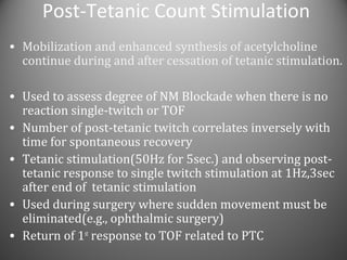 NEUROMUSCULAR MONITORING | PPT