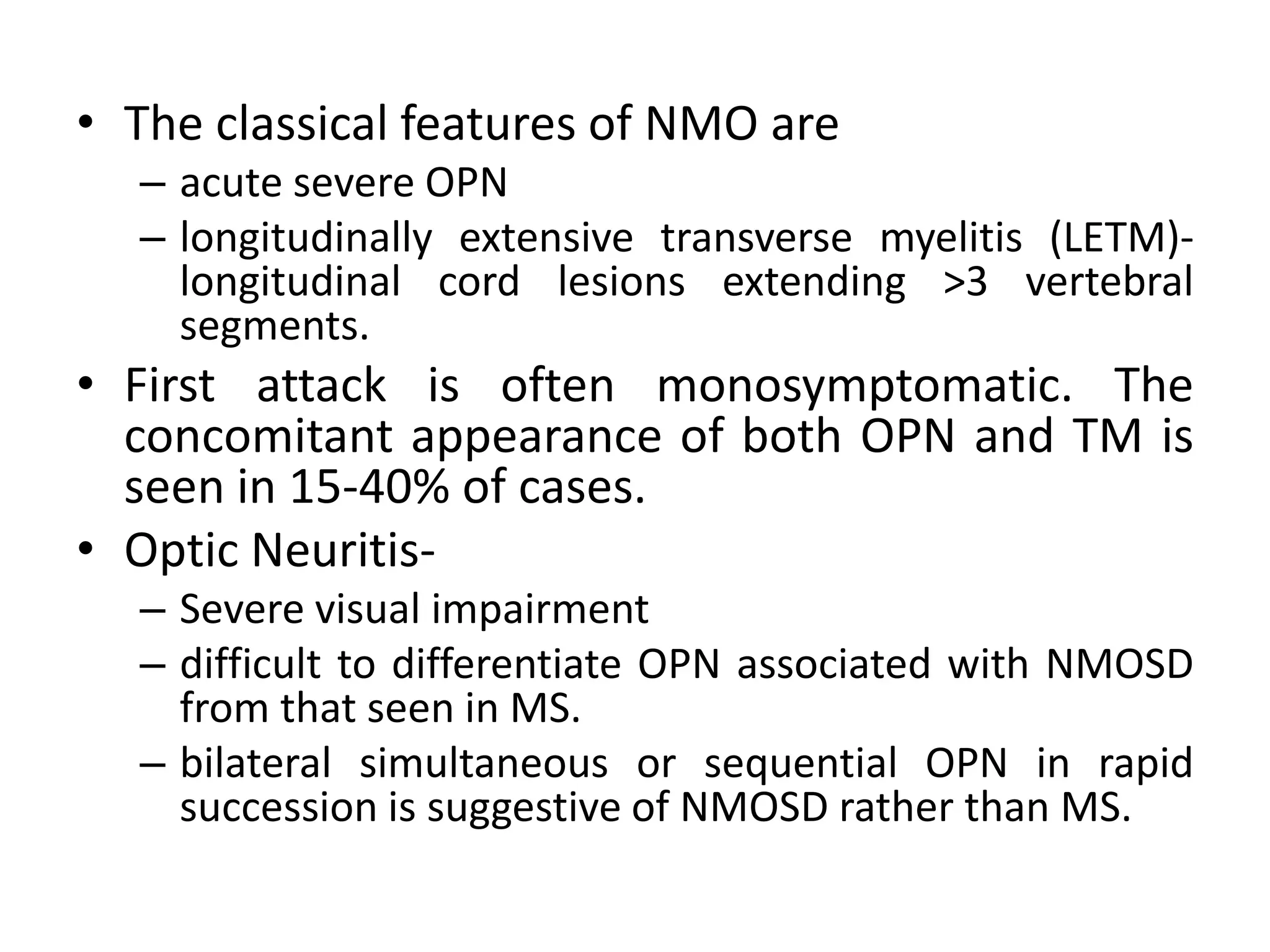 Neuromyelitis Optica | PPTX