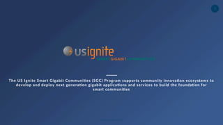 NSF PI Meeting presentation on US Ignite - Nishal Mohan | PDF