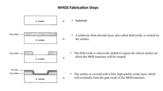 nmos fabrication steps of substrate and the photolithograpgy | PPT