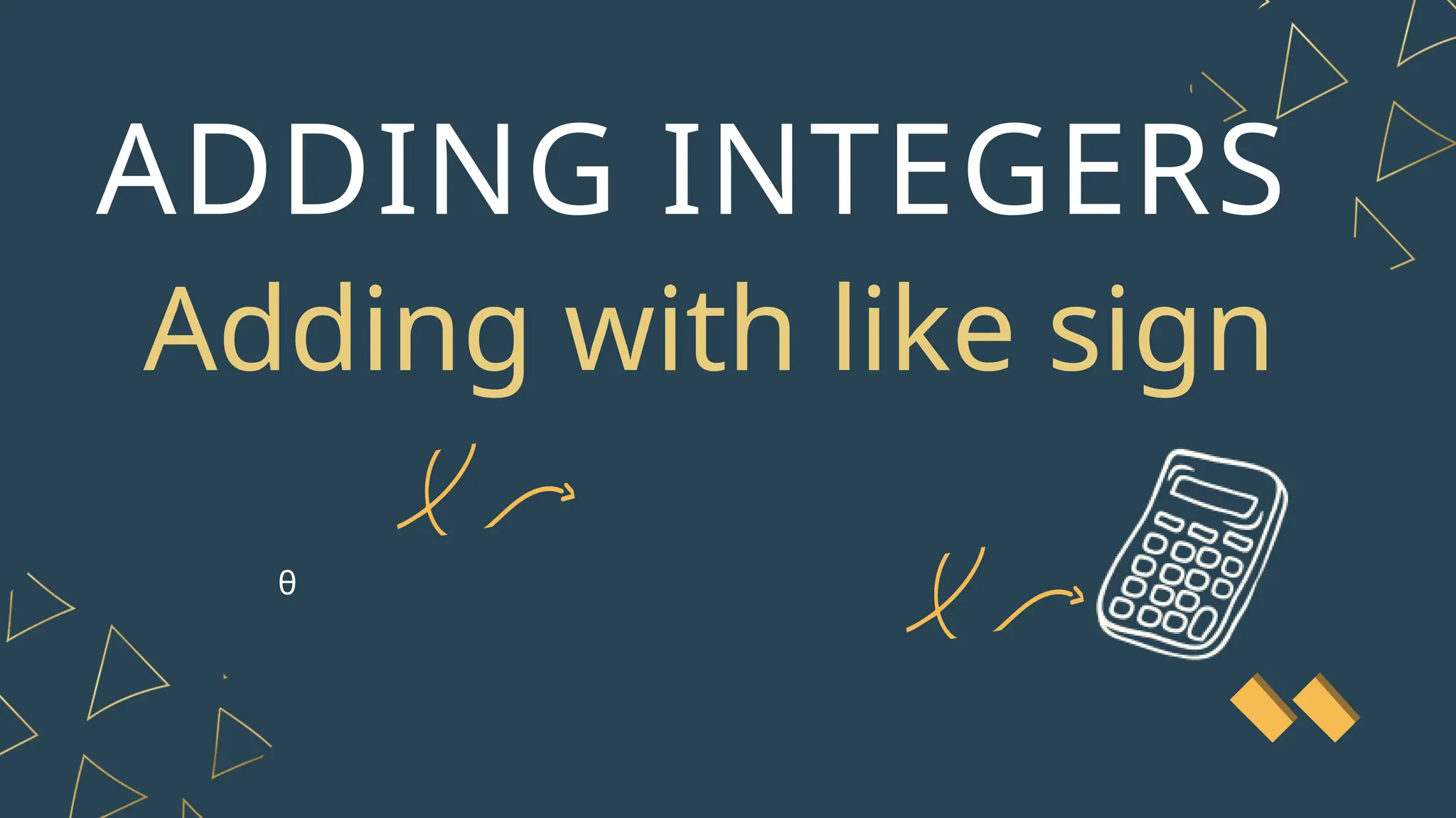 National Mathematics Program Activity Adding Integers | PPTX