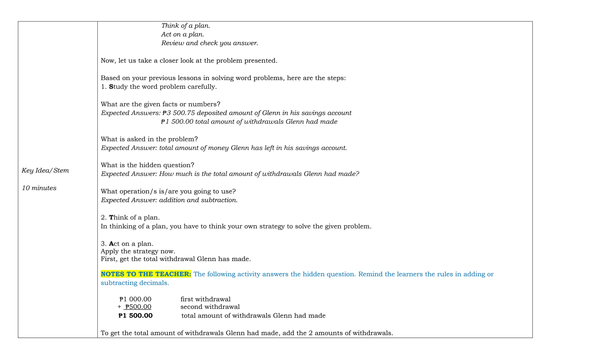 NMP-Q1-W3.docx Lesson Plan in National Mathematics Program | DOCX