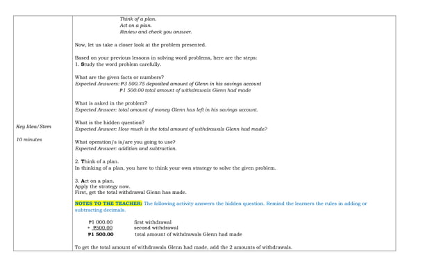 NMP-Q1-W3.docx Lesson Plan in National Mathematics Program | DOCX ...