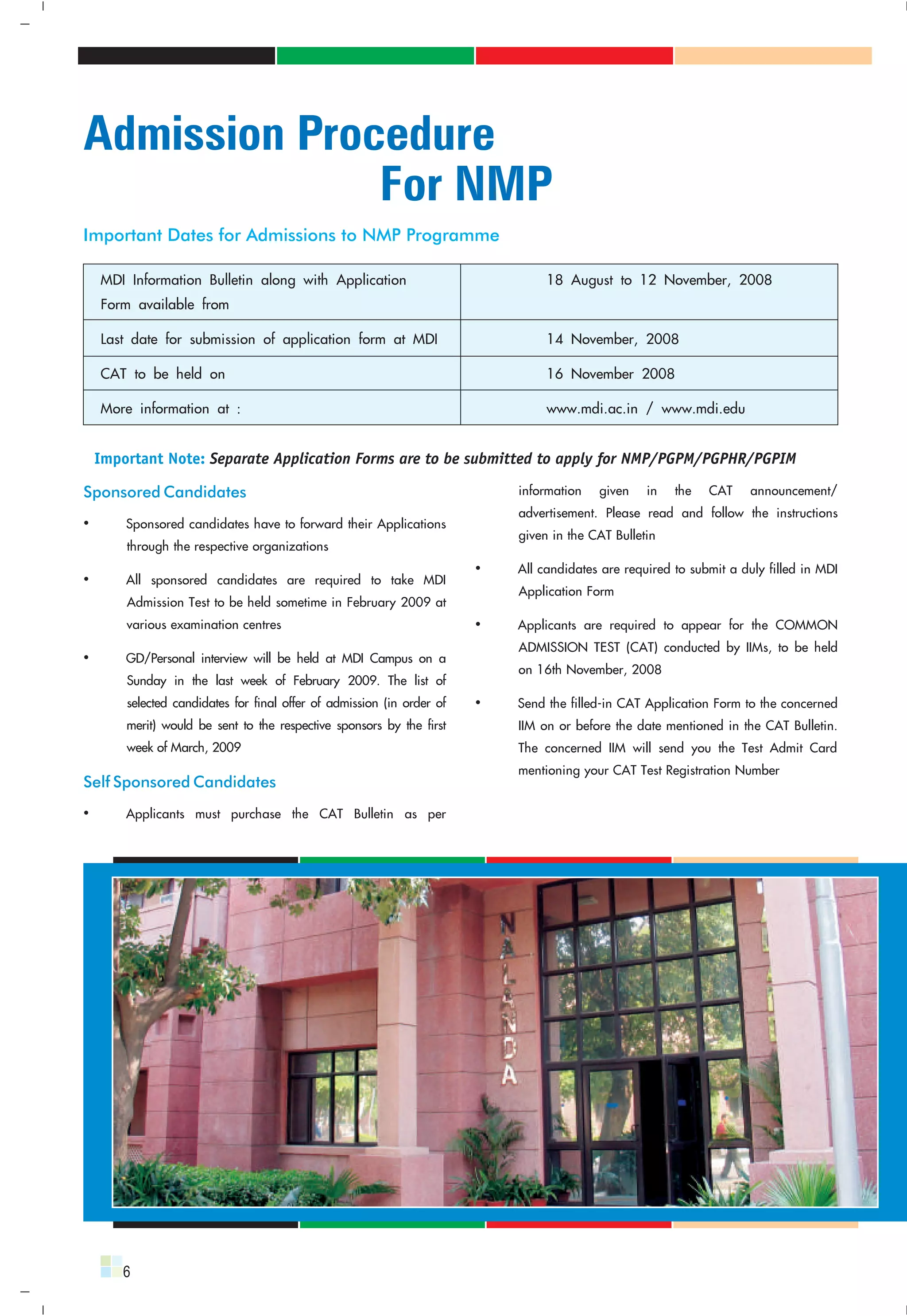 Nmp brochure 2009 | PDF