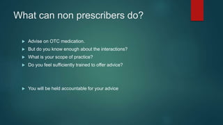 Non medical prescribing in MSK Physiotherapy | PPTX
