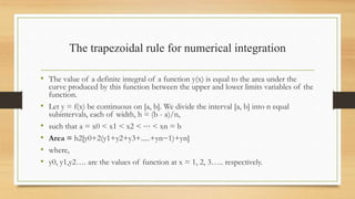 NUMERICAL METHOD'S | PPTX