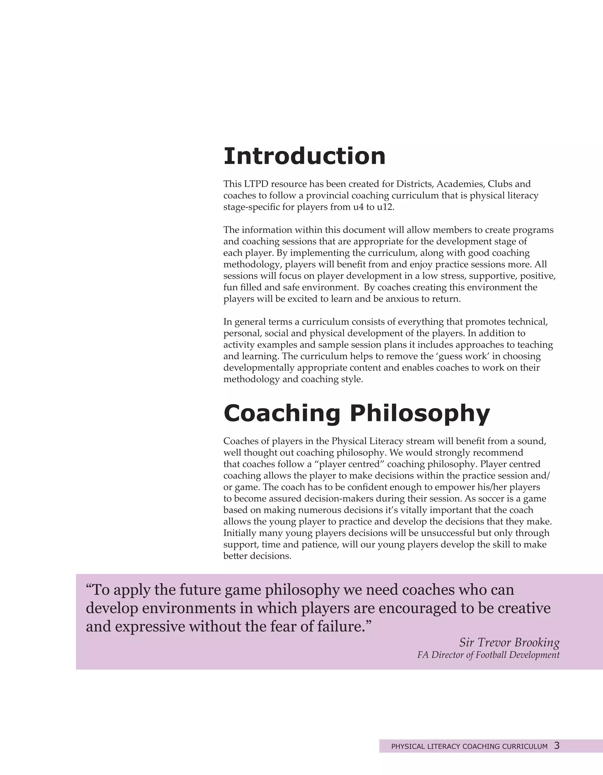 Physical literacy provincial curriculum - whole - print ready | PDF