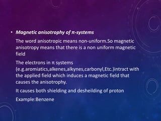 NMR, principle and instrumentation by kk sahu sir | PPTX