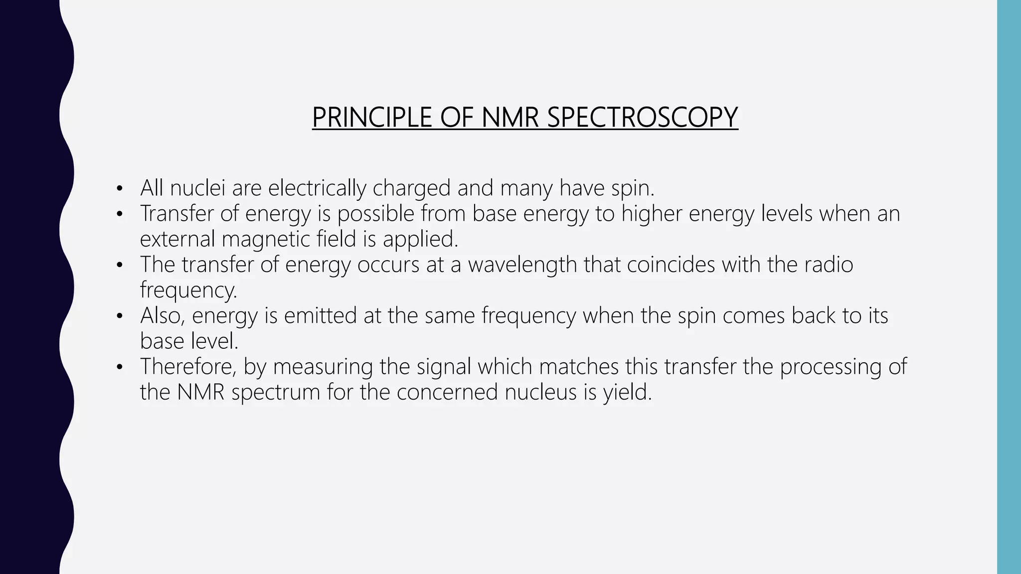 NMR | PPTX | Chemistry | Science