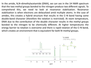 Nuclear magnetic spectroscopy, factors, structure prediction, | PPT