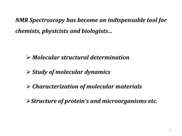 NMR engineering chemistry pdf btech NMR | PPT