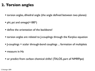 NMR assignments and structure determination | ZIP